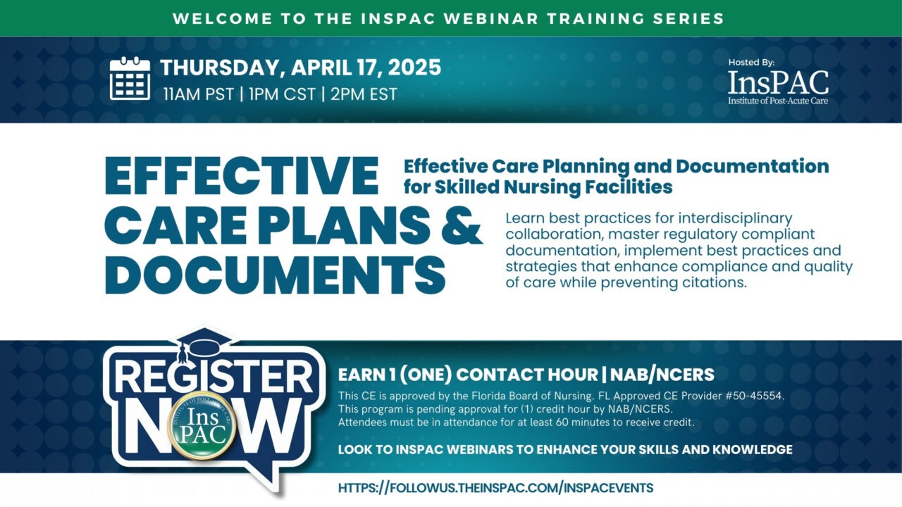 Effective Care Planning and Documentation for Skilled Nursing ...